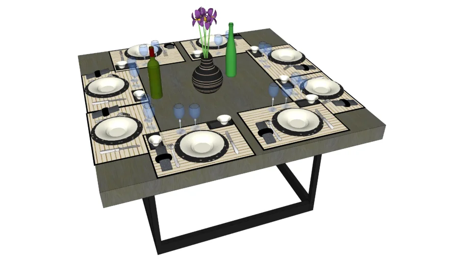Table à manger | 3D Warehouse