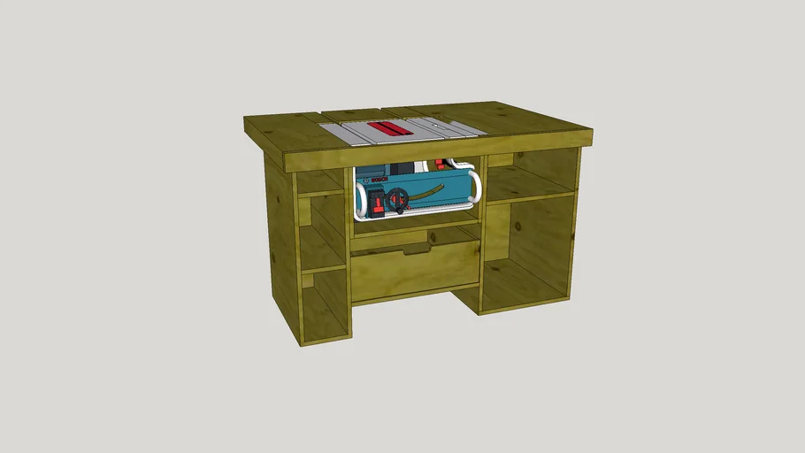 table saw extension. | 3D Warehouse