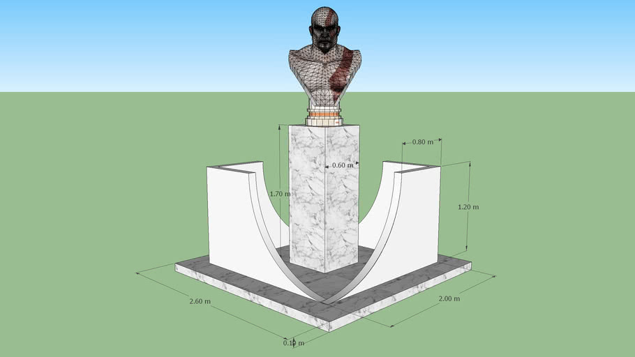 Basamento para busto | 3D Warehouse