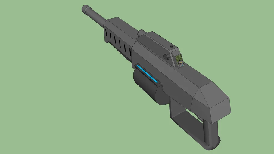 PTR-90 Anti-armour rifle | 3D Warehouse