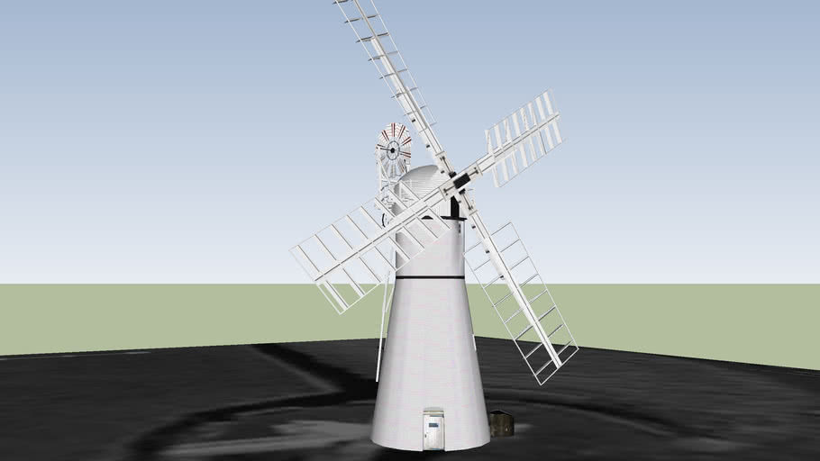 Thurne Dyke Wind Pump | 3D Warehouse