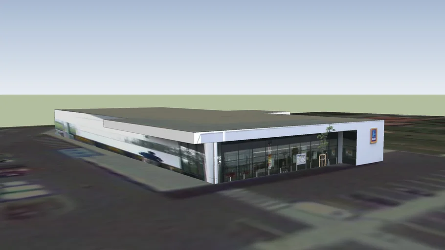 Aldi - Kazincbarcika | 3D Warehouse