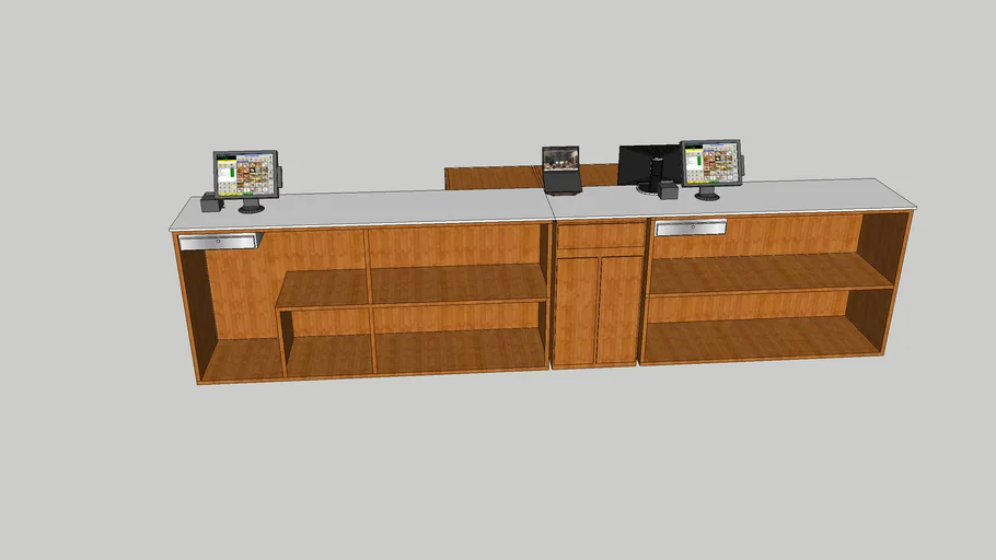 concept counter | 3D Warehouse