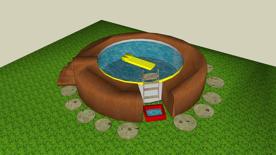 AWSOME POOL!!!! | 3D Warehouse