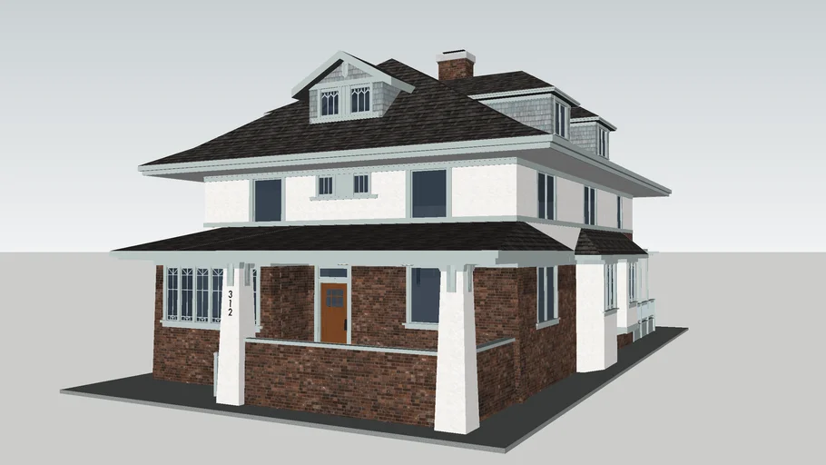 Prairie Style House | 3D Warehouse