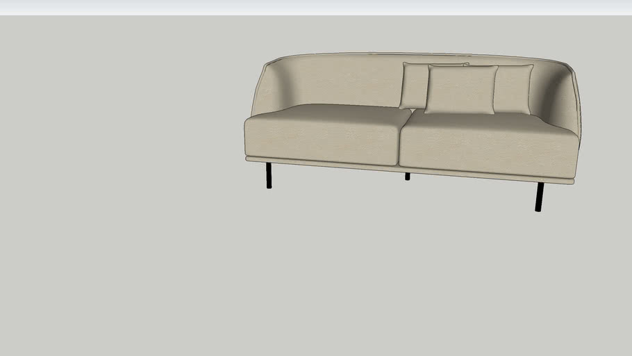 sofa 2 seater | 3D Warehouse