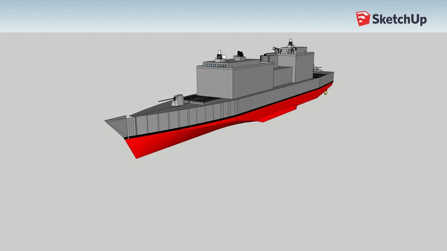 DARS Anderson Class Destroyer | 3D Warehouse