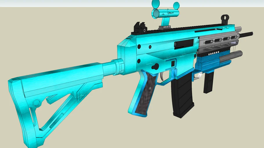 Advanced Special Operations Rifle (ASOR MK15. Mod 0 Rifle) Model 2729 ...