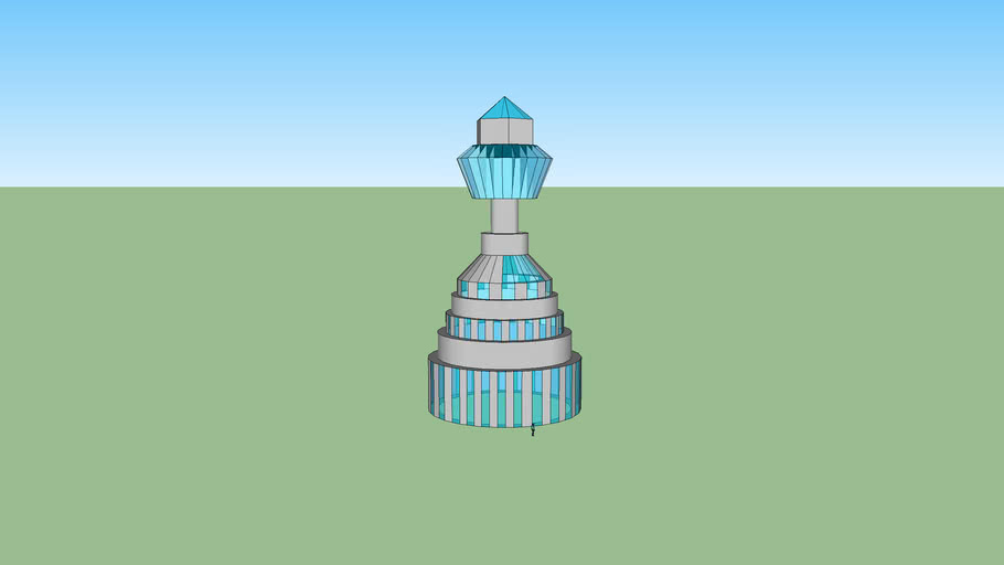 Futuristic Building | 3D Warehouse