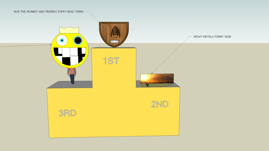 THE WINNERS OF MY FUNNIEST MODEL CONTEST! | 3D Warehouse