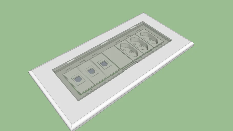 Tomadas e conector | 3D Warehouse