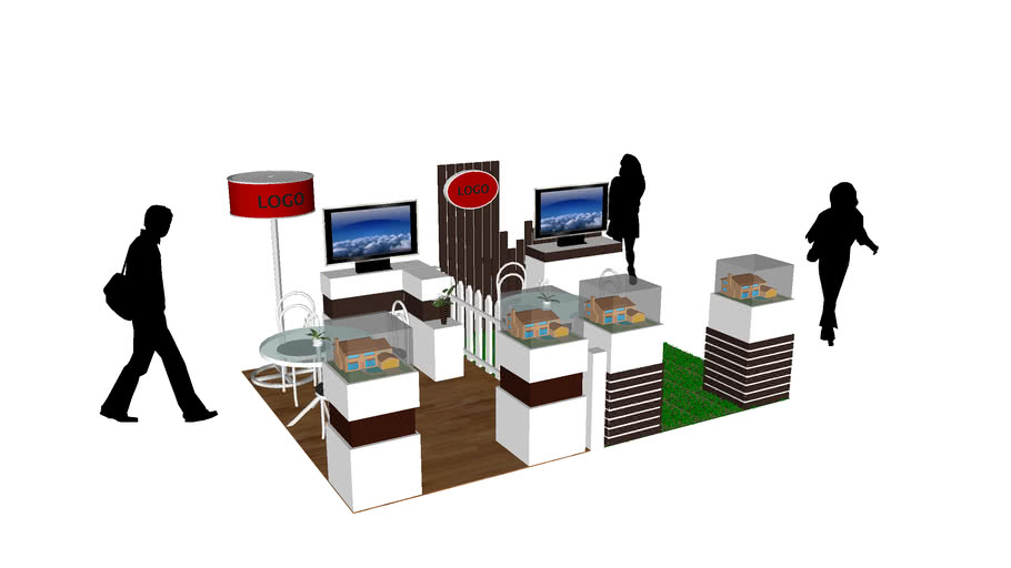 Booth Home1 | 3D Warehouse