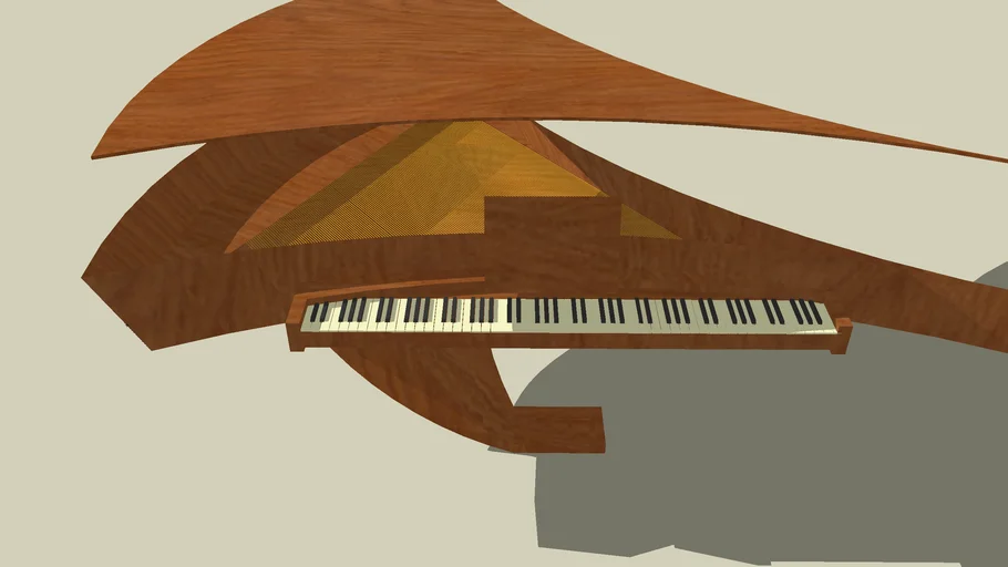Piano concept design | 3D Warehouse