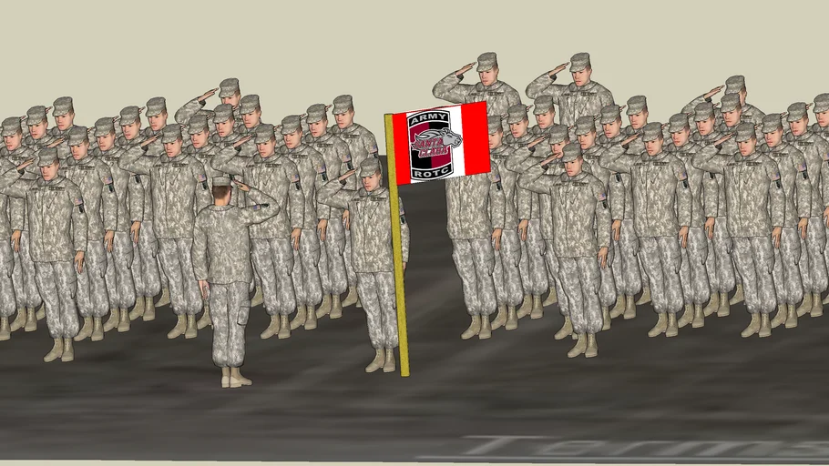 US Army Company | 3D Warehouse