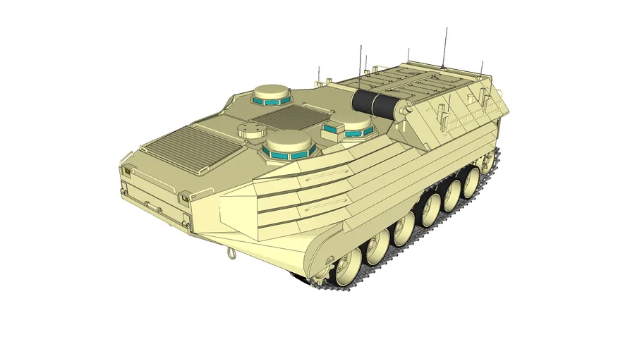 USMC AAV C7A1 RAMRS | 3D Warehouse