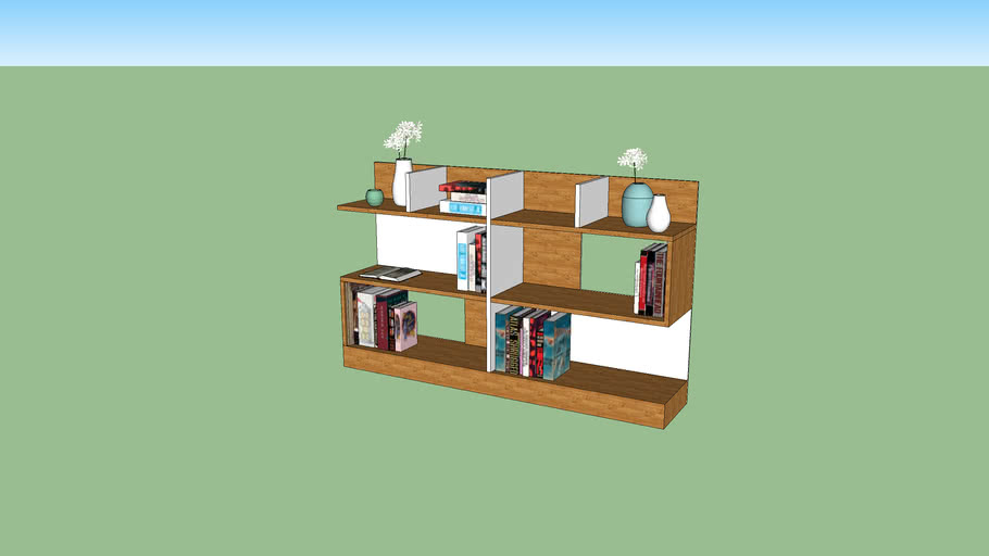 BOOK SHELF MODERN | 3D Warehouse