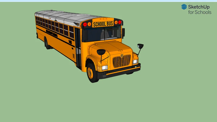 2004 IC CE Bus 148 | 3D Warehouse