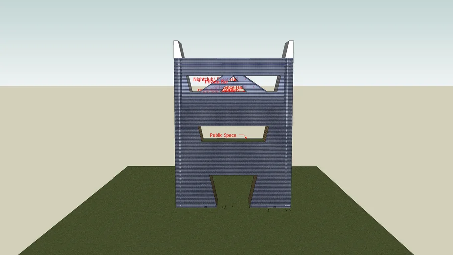 Russian Pylon Building | 3D Warehouse