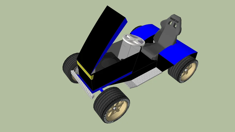 Racing lawnmower | 3D Warehouse