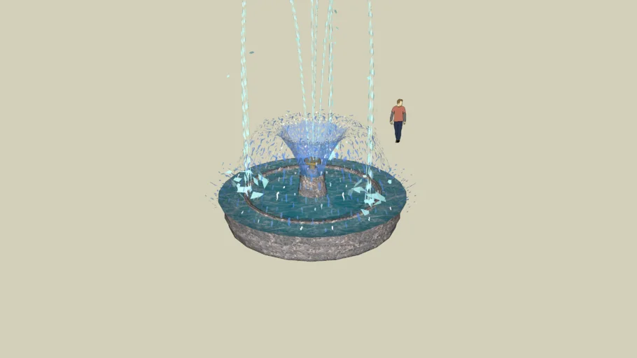 fountain 3 | 3D Warehouse