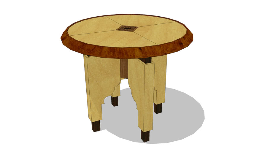 round discussion table | 3D Warehouse
