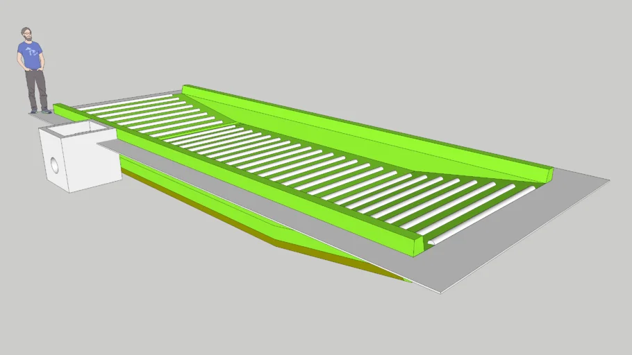 Wheel wash basin | 3D Warehouse