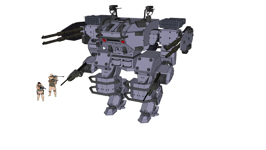 BattleMech- V2PTT | 3D Warehouse