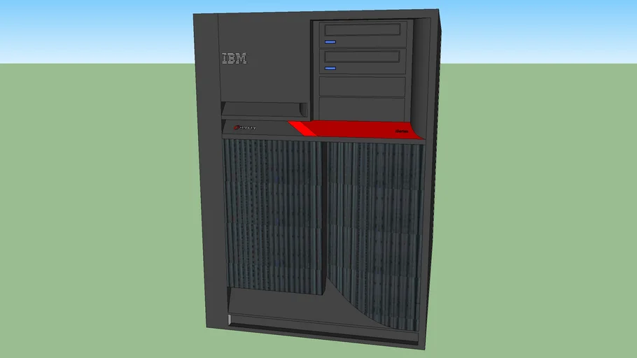 IBM eServer iSeries 9406-820 E2 | 3D Warehouse
