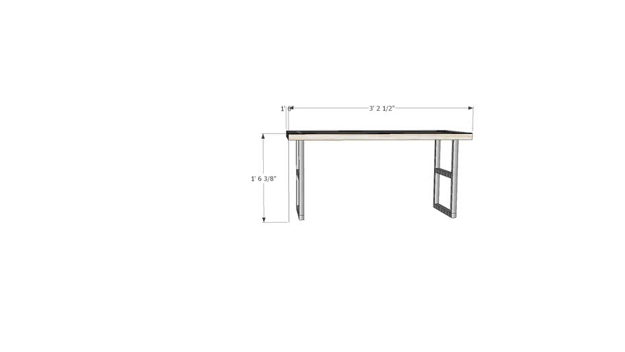 Cuartos Ash Table | 3D Warehouse
