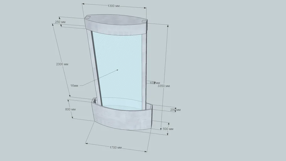 water bubble panel | 3D Warehouse