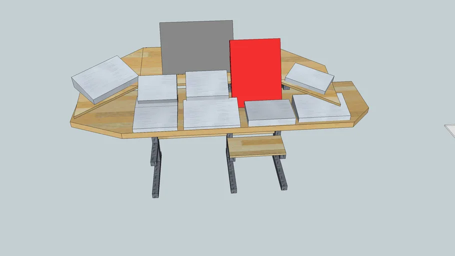 rec table | 3D Warehouse