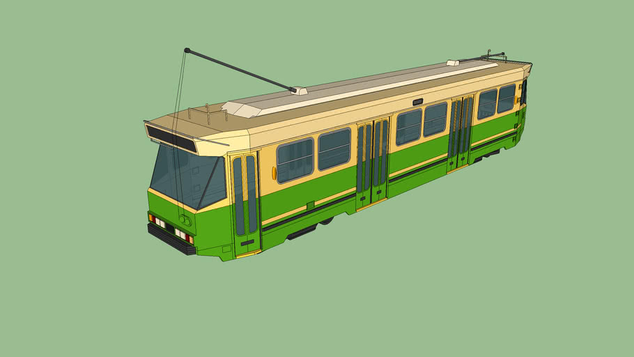 A class Melbourne Tram | 3D Warehouse