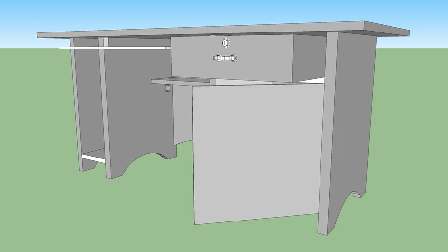 Meja Komputer | 3D Warehouse