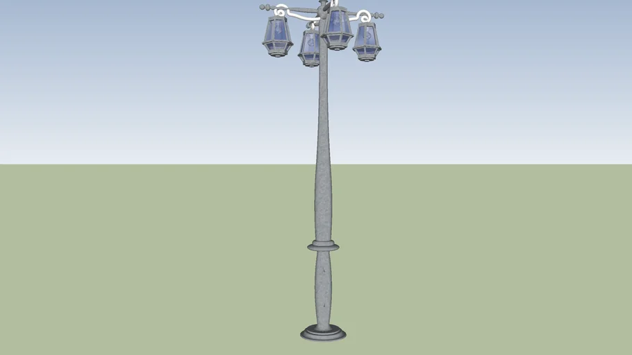 lampu jalan 3 | 3D Warehouse