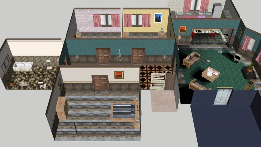 gta sa - Safe House SF 1 | 3D Warehouse