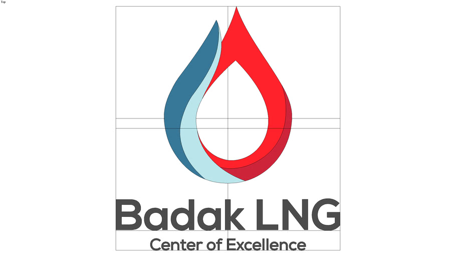 Logo Badak LNG (2018) | 3D Warehouse