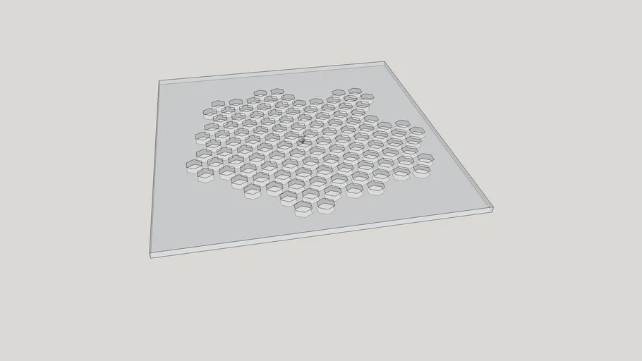 hexagon grid | 3D Warehouse