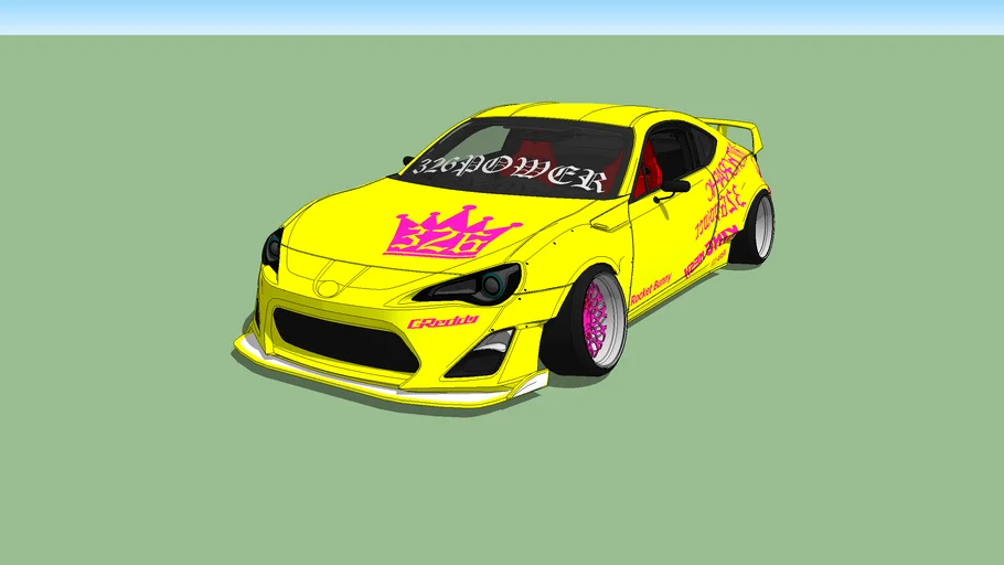 Toyota GT86 326 Power | 3D Warehouse