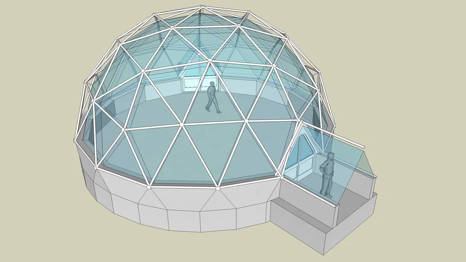 Geodesic Modular Moon Base - Module 02 | 3D Warehouse