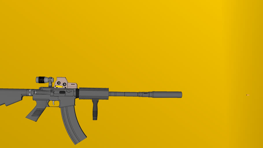 Combat Colt M4A1 | 3D Warehouse