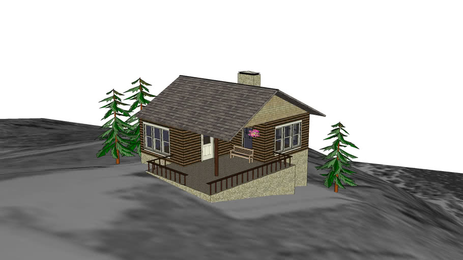 Rustic Cabin | 3D Warehouse