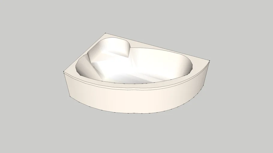 bath curved | 3D Warehouse
