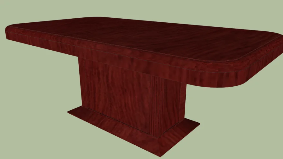 Art Deco Dining Table | 3D Warehouse
