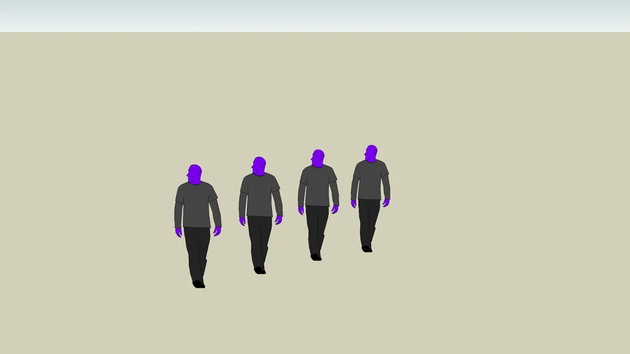 BLUE MEN GROUP | 3D Warehouse