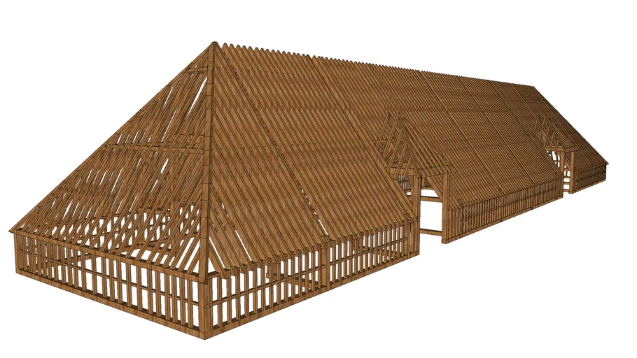 Littlebourne Tithe Barn | 3D Warehouse