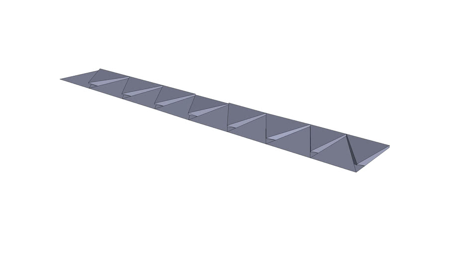One Way Spike Strip | 3D Warehouse