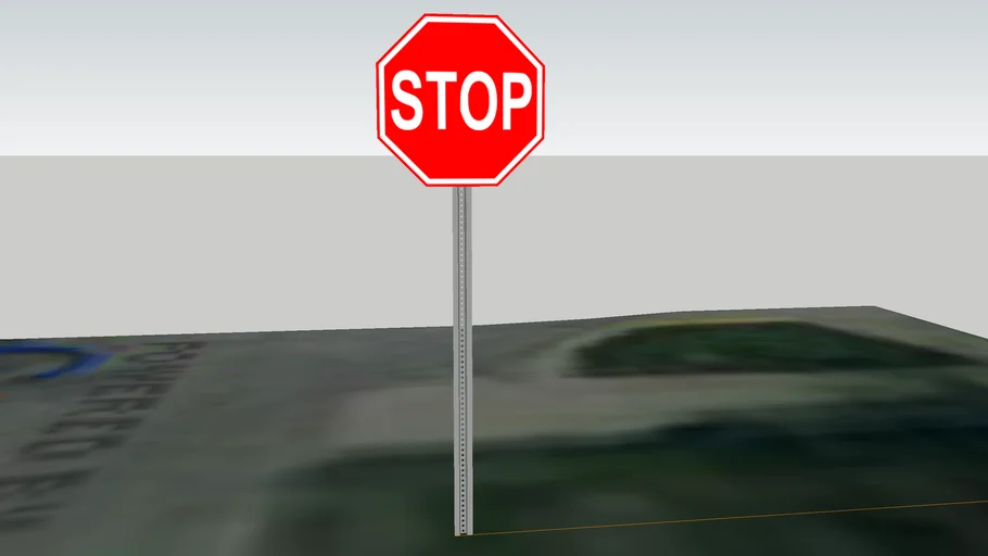 Stop Sign | 3D Warehouse