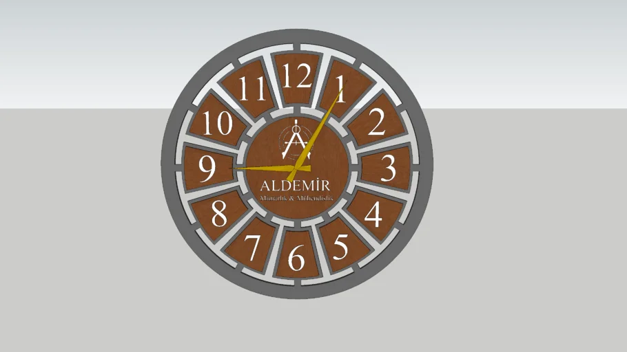 Wall Clock | 3D Warehouse
