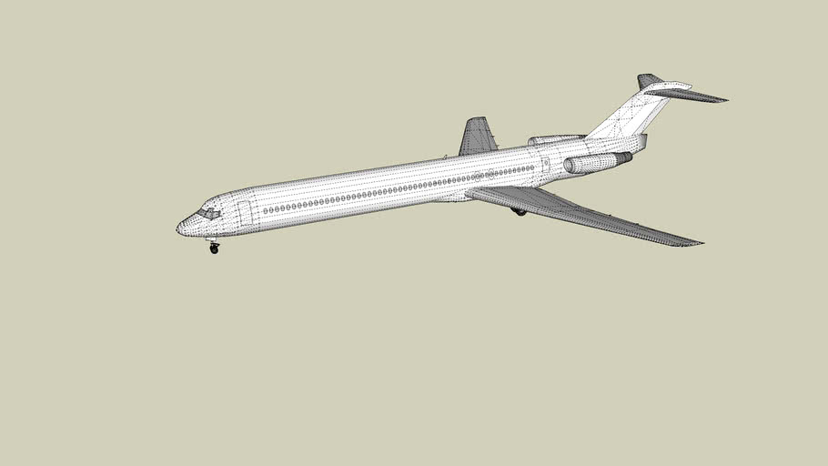 McDonnell Douglas MD-90-30 | 3D Warehouse