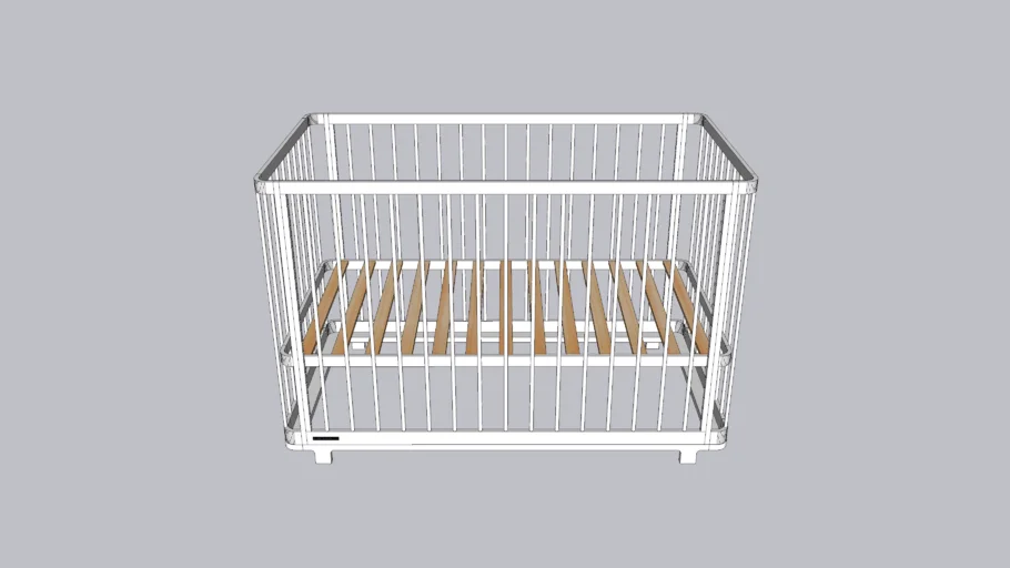 CUNA-CONVERTIBLE-BIANCA-BLANCO-DELTA-1155500944 | 3D Warehouse